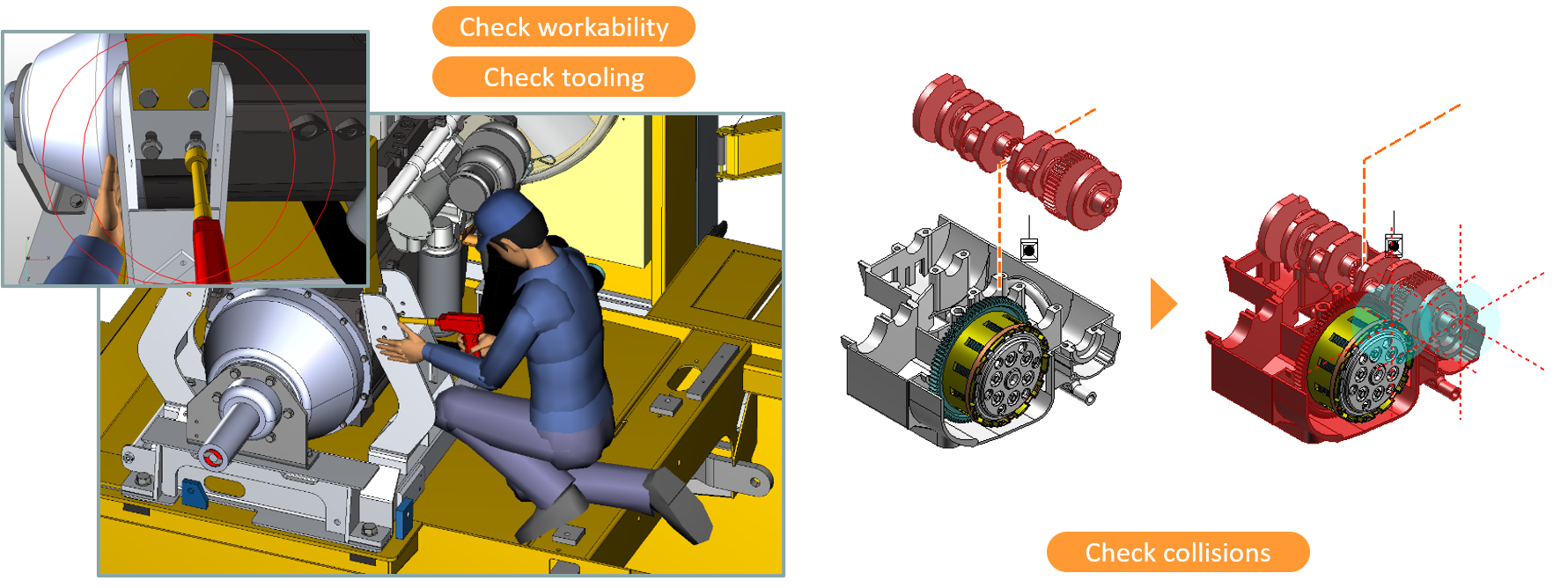 Manufacturing Engineers. Optimize Your Assembly Processes. Virtual Assembly Planning & Simulation